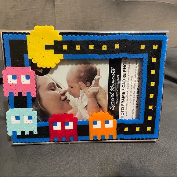 Wall Decor | Perler Bead Photo Frame | Poshmark